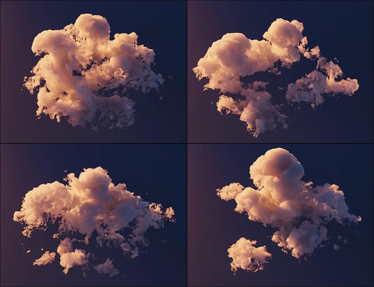 Cloudscape Creator Volumetrics - Big Clouds and Cloud Cover | Daz 3D
