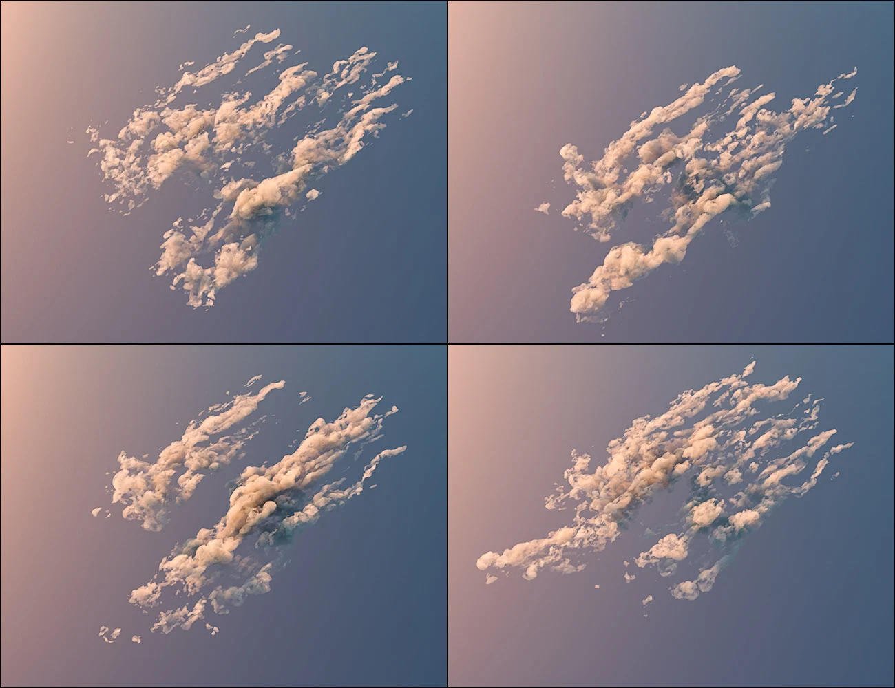 Cloudscape Creator Volumetrics - Cloud Trails and Hero Clouds | Daz 3D