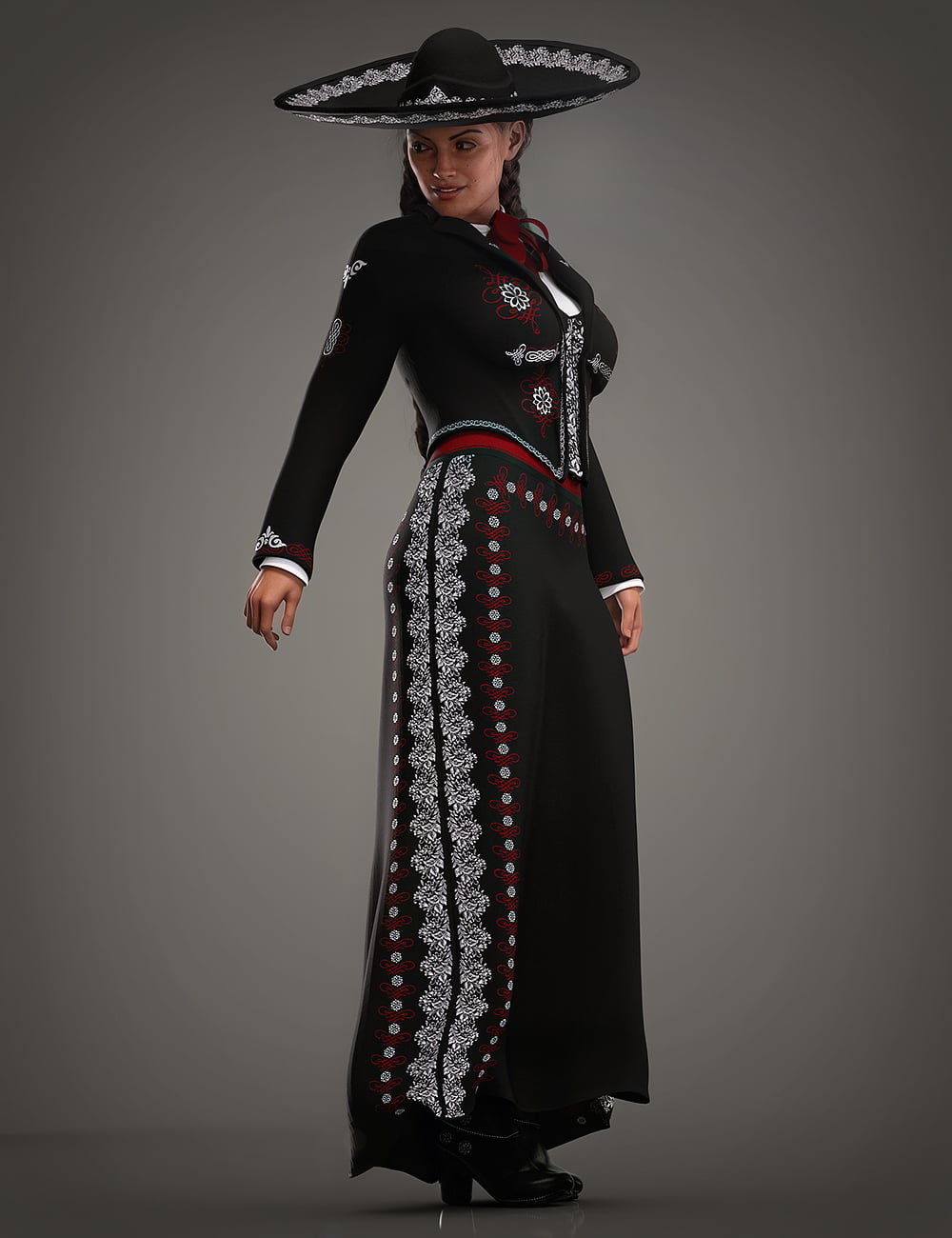 dForce Mariachi Outfit for Genesis 8.1 Females | Daz 3D
