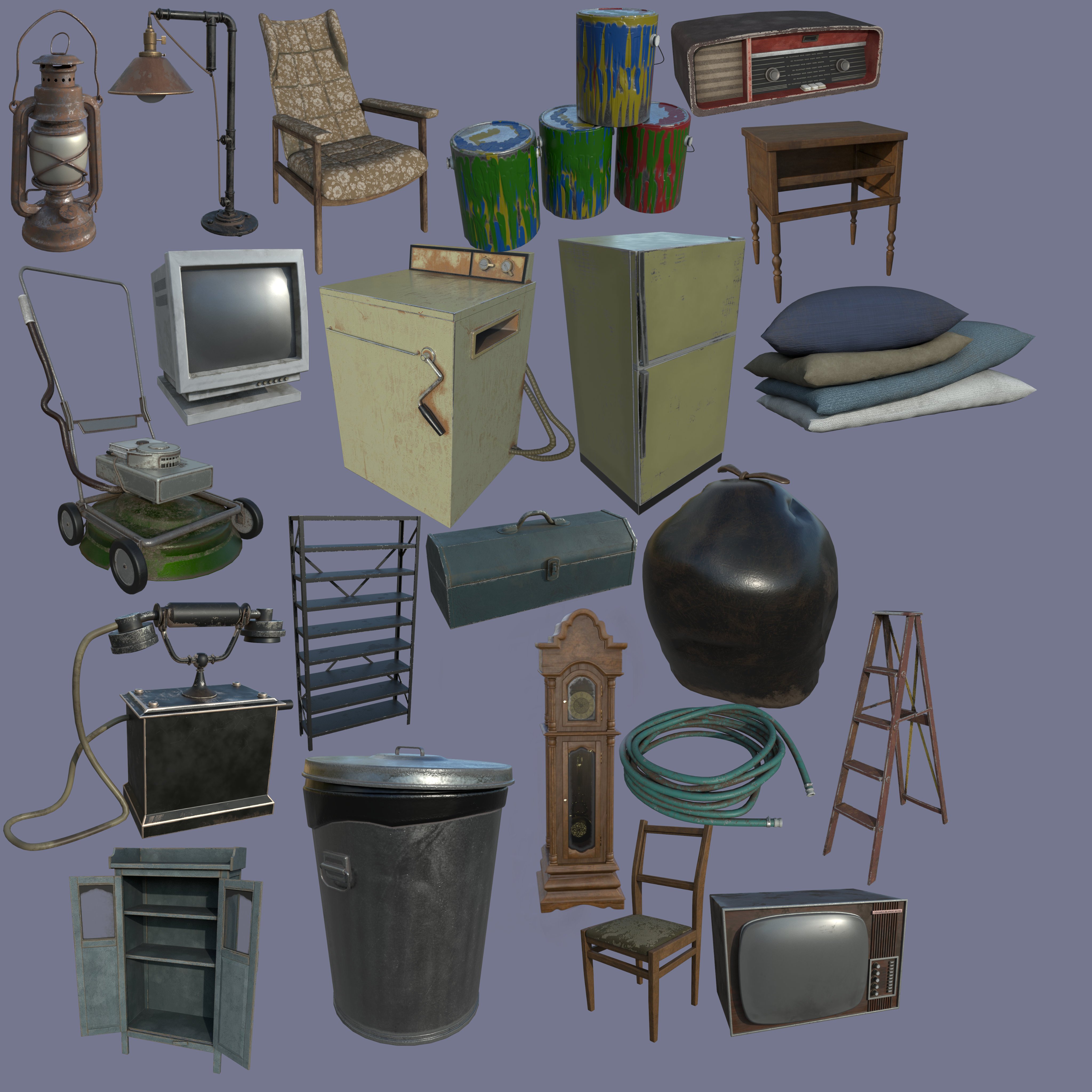 FG Basement Props | Daz 3D