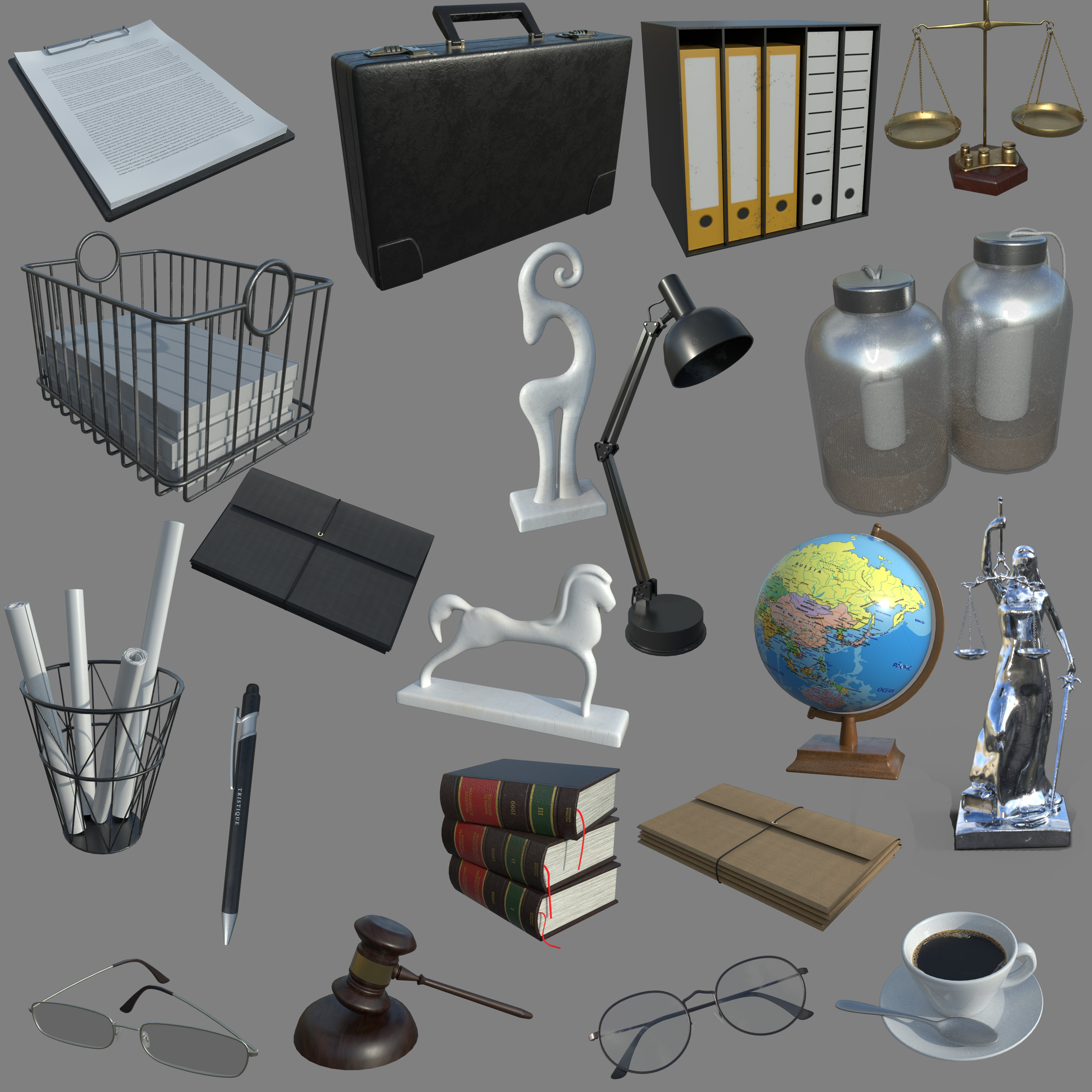 FG Legal Props | Daz 3D