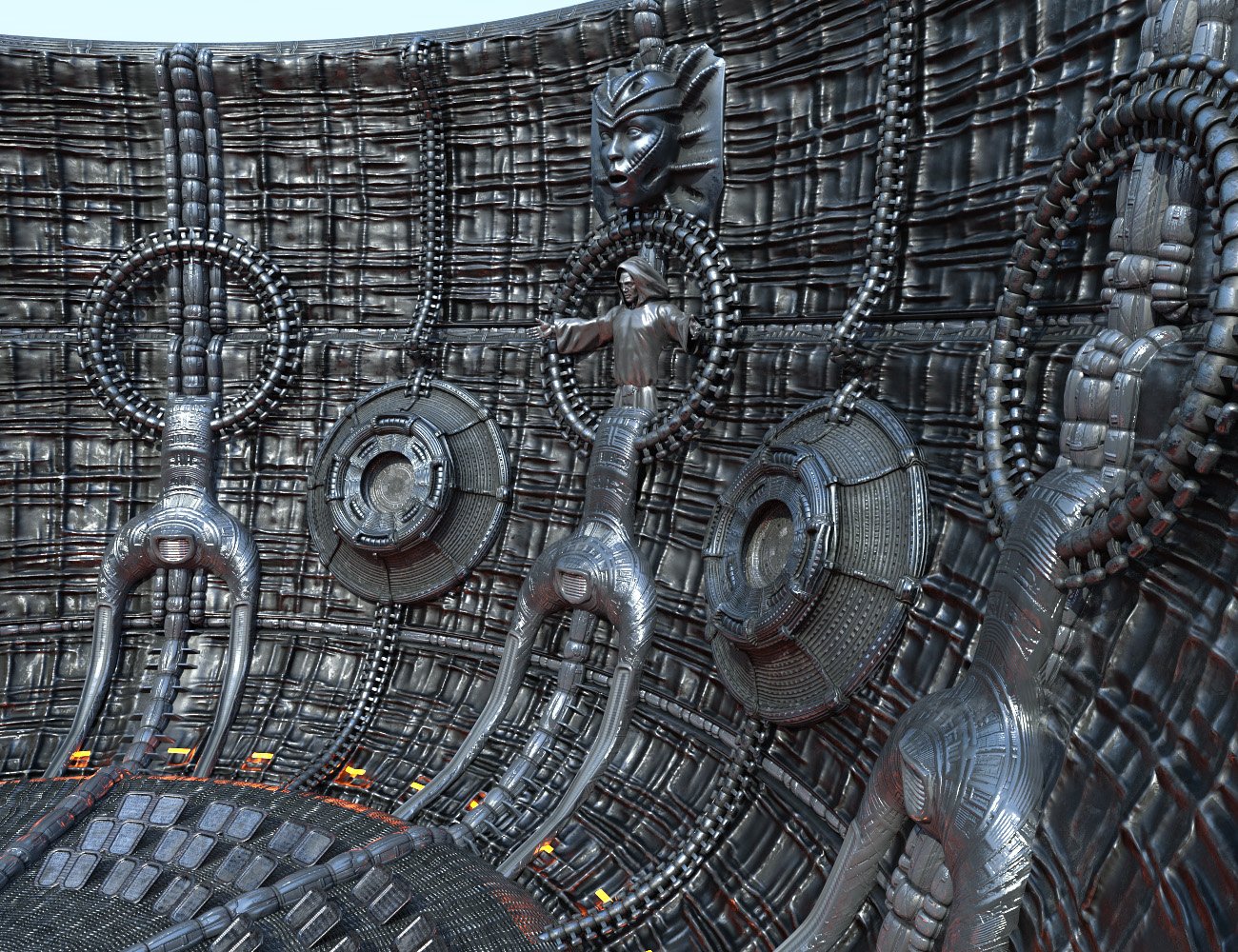 Alien Station Kit | Daz 3D