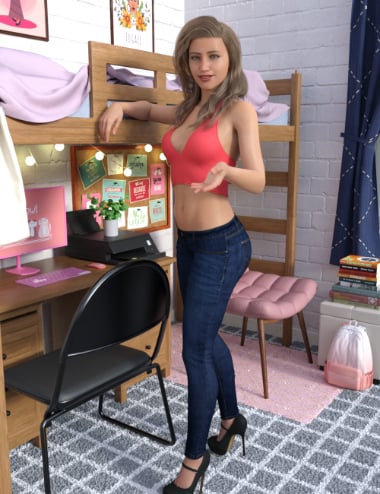 FG College Dorm Bundle | Daz 3D
