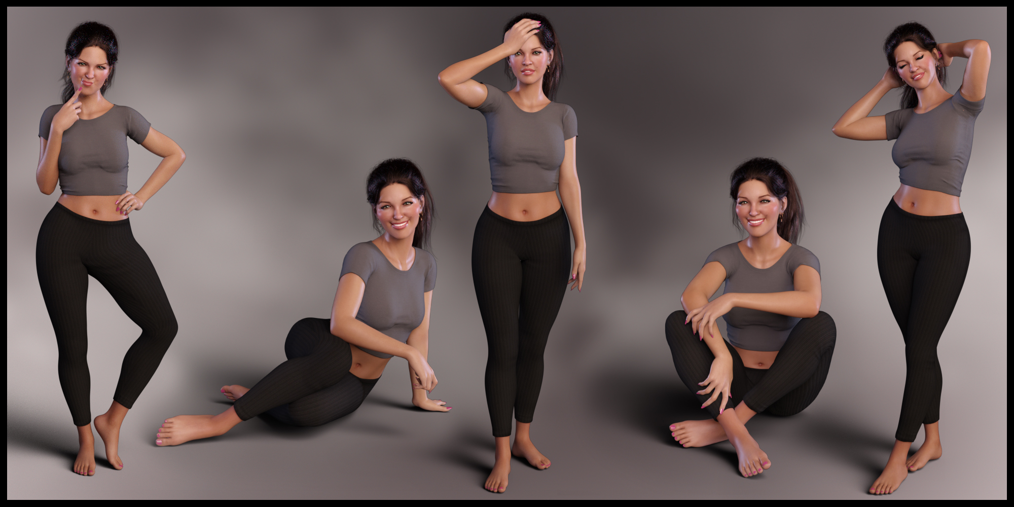 Mellow Poses for Genesis 8.1 Female | Daz 3D