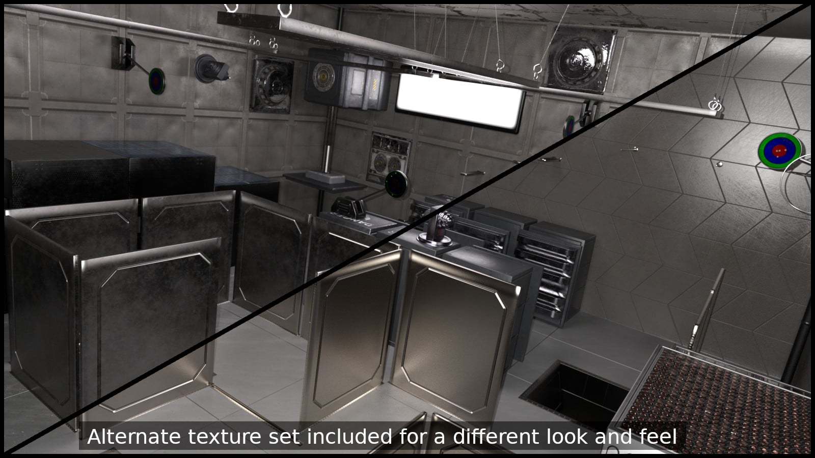 Superhero Training Room | Daz 3D