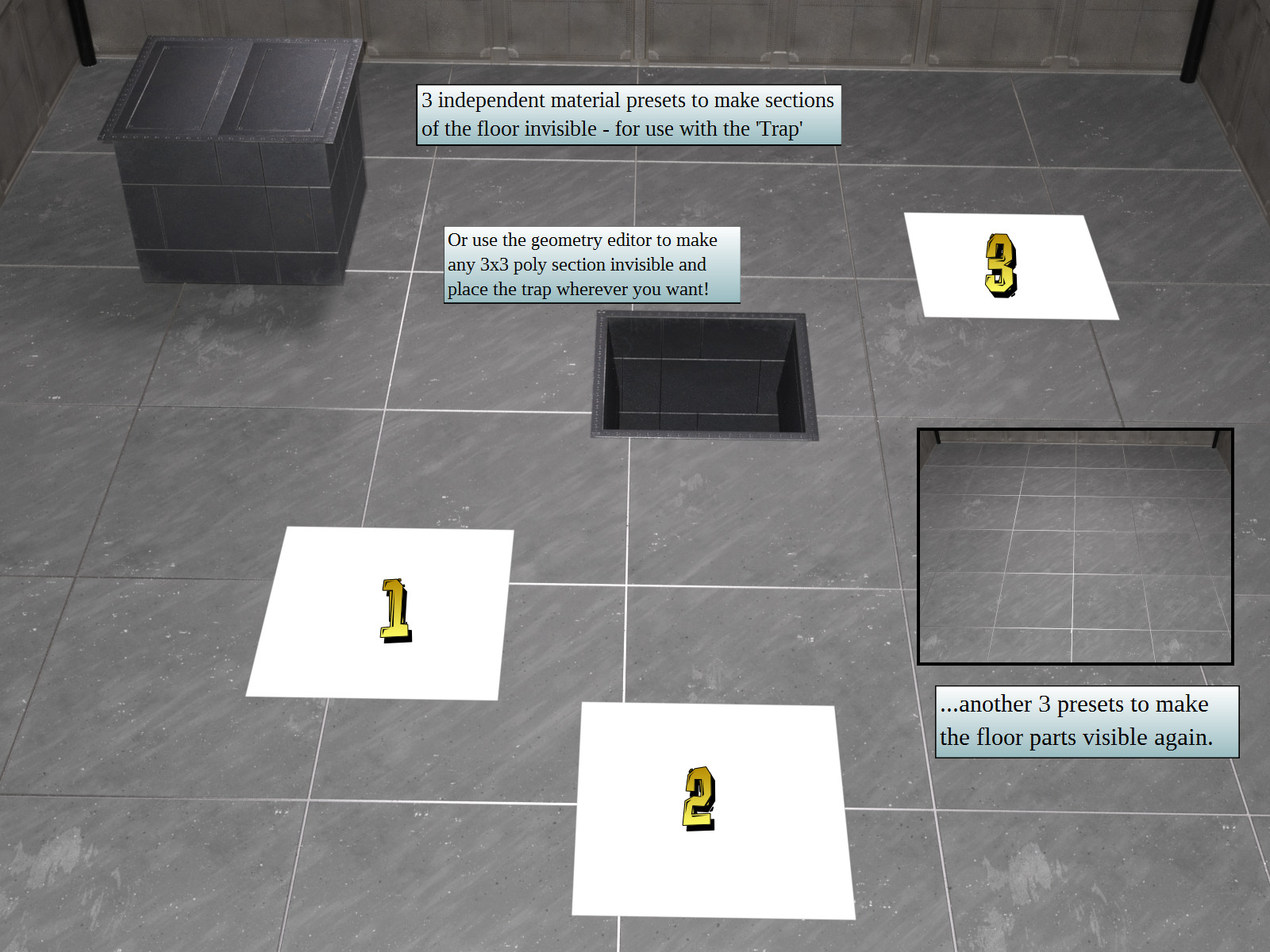 Superhero Training Room | Daz 3D