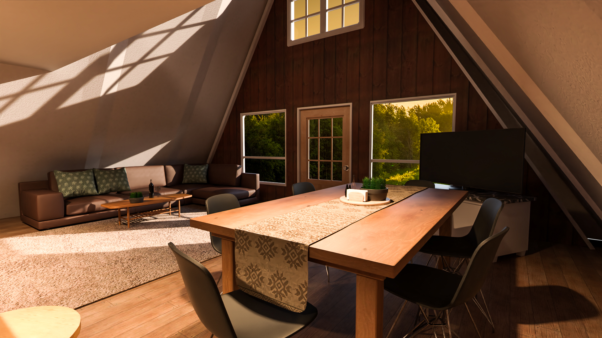 Triangle Cabin | Daz 3D