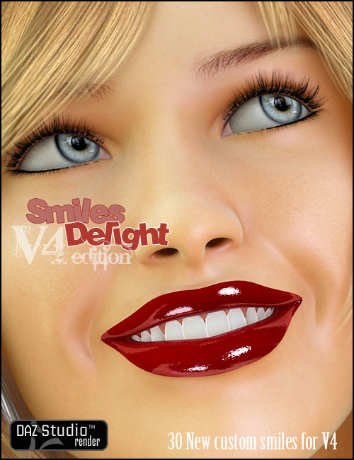 Smiles Delight V4 and M4 Bundle | Daz 3D