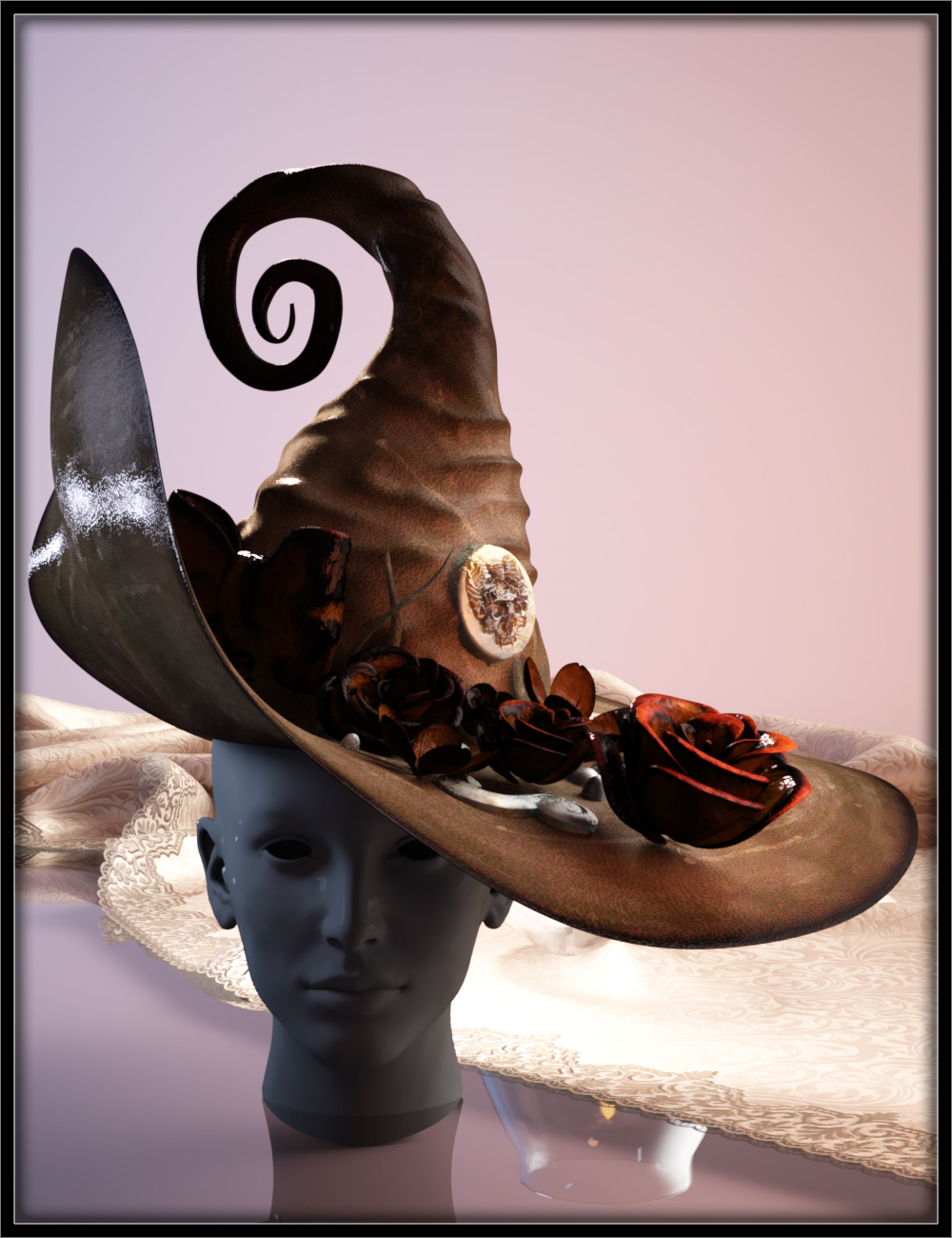 ND Fantasy Hats for Genesis 8 Female | Daz 3D