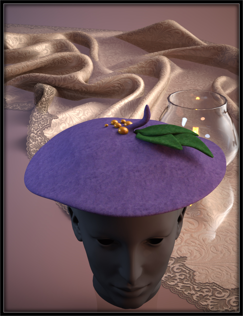 ND Fantasy Hats for Genesis 8 Female | Daz 3D