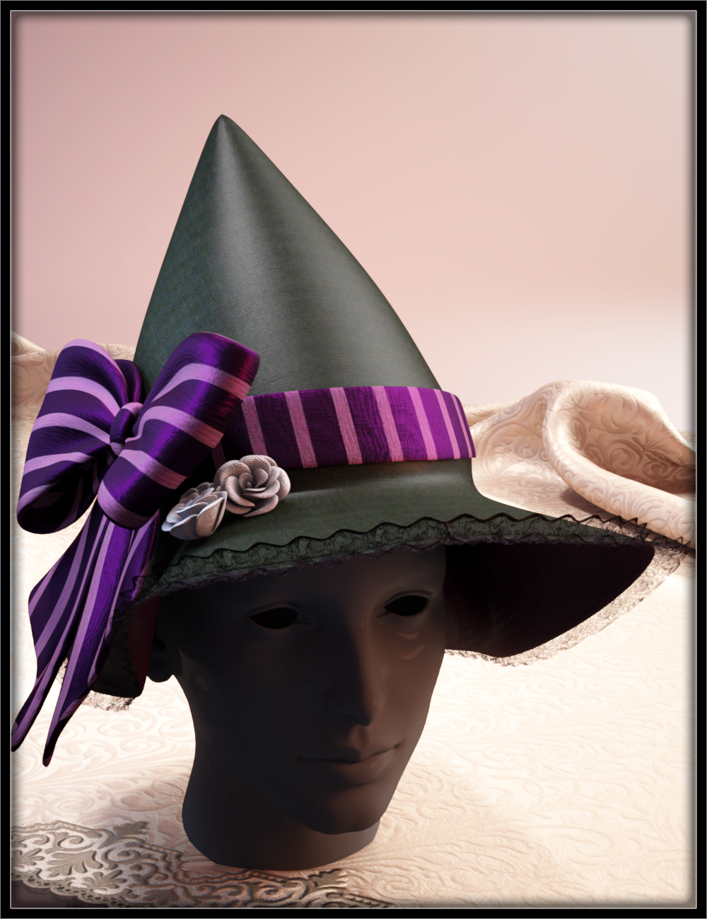 ND Fantasy Hats for Genesis 8 Female | Daz 3D
