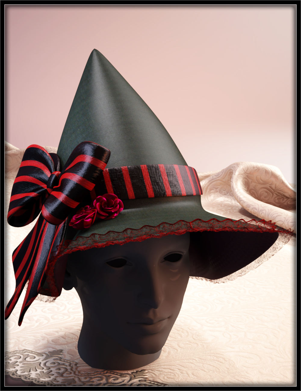 ND Fantasy Hats for Genesis 8 Female | Daz 3D
