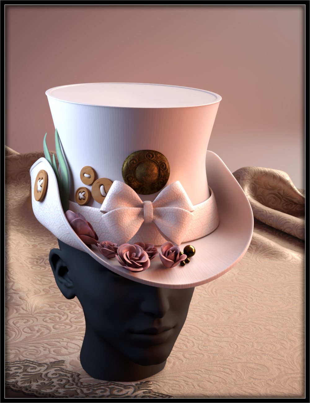 ND Fantasy Hats for Genesis 8 Female | Daz 3D