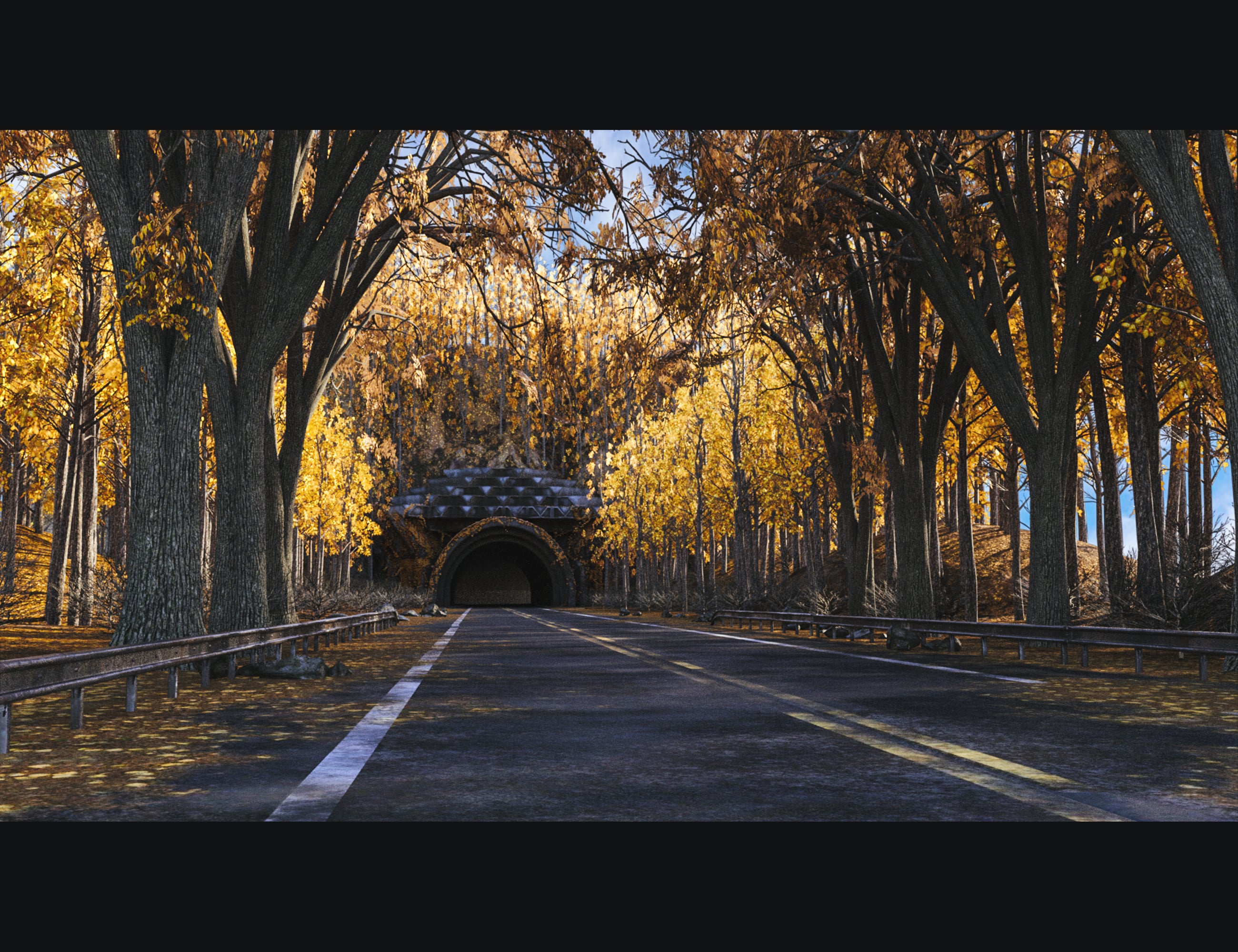 Forest Road | Daz 3D