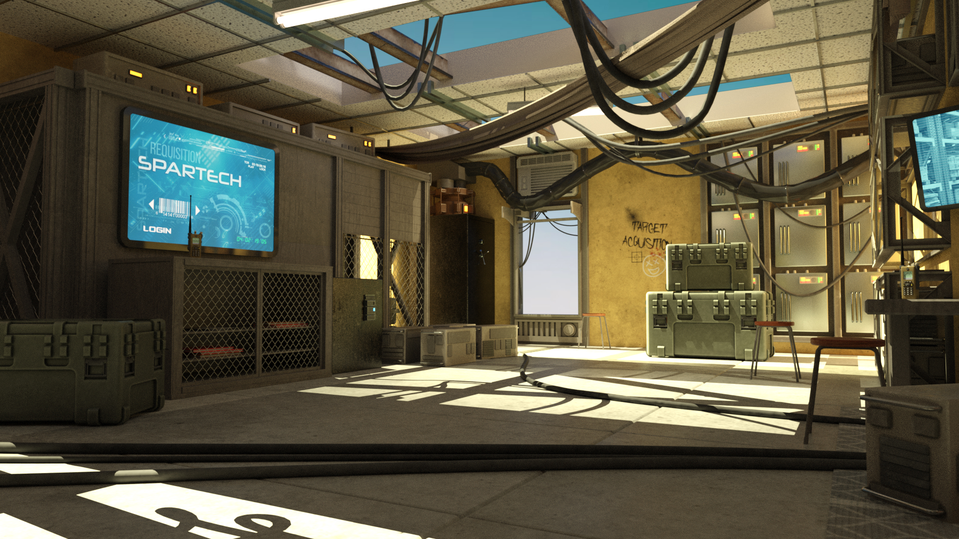 Spartech Ready Room | Daz 3D