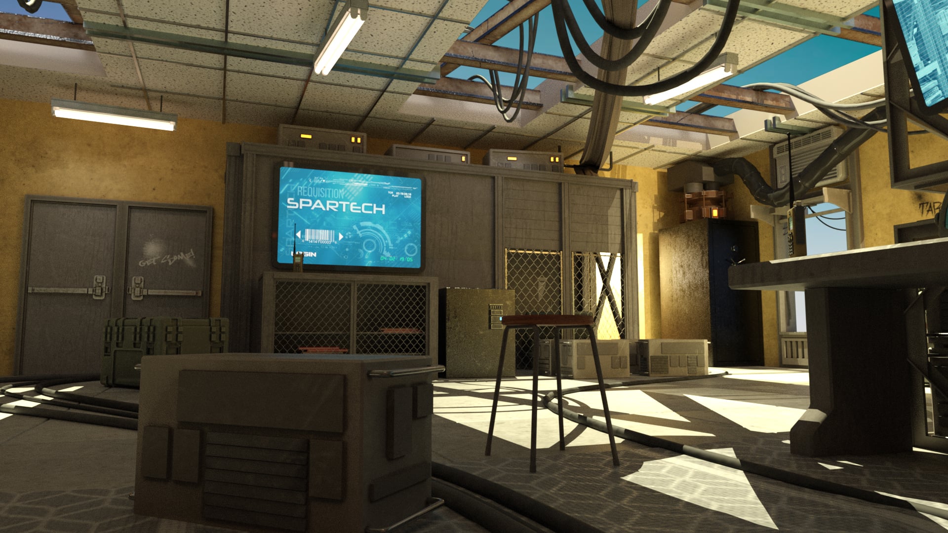 Spartech Ready Room | Daz 3D
