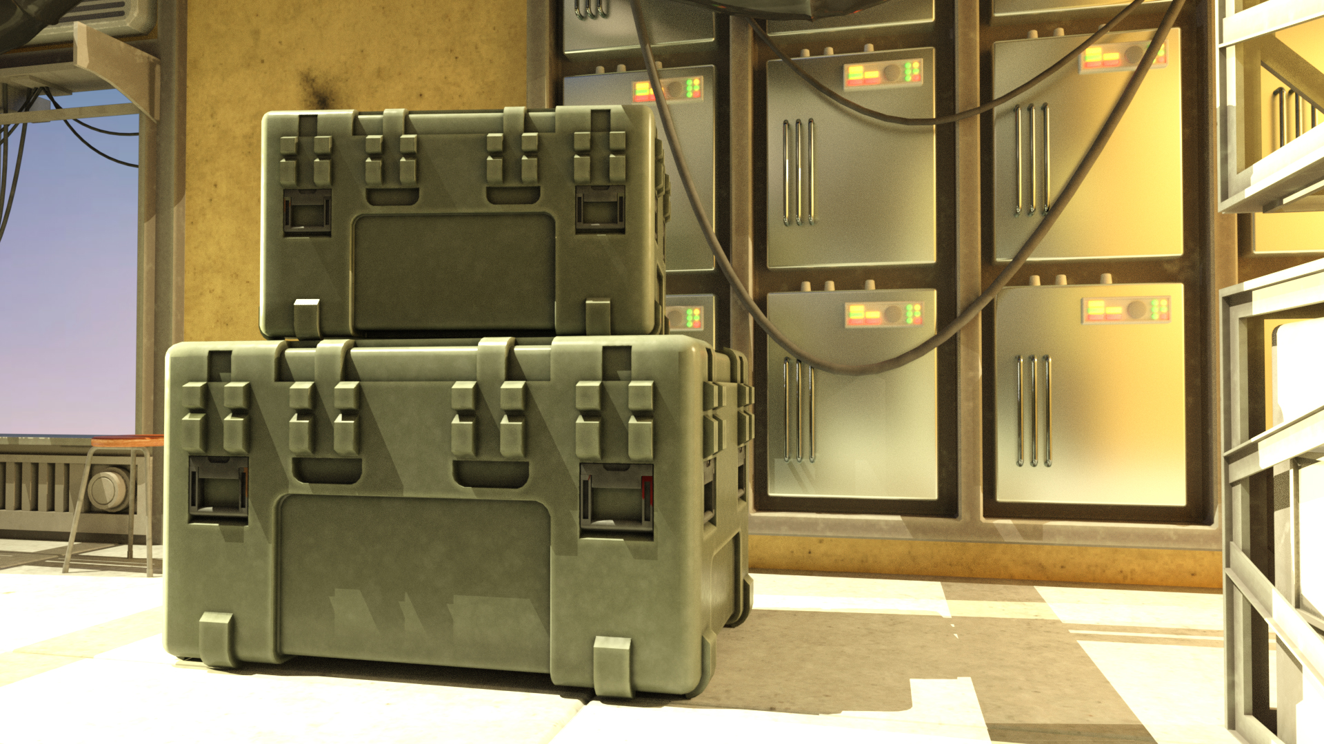 Spartech Ready Room | Daz 3D