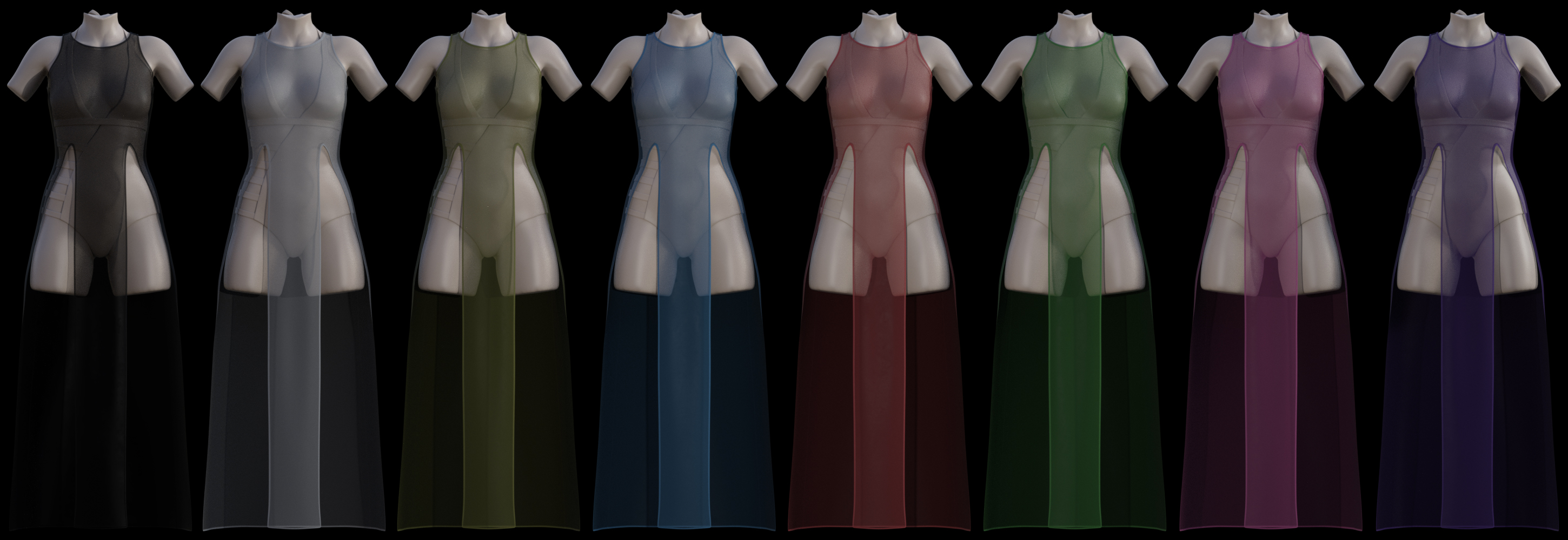 dForce Beautiful Summer Swimsuit Textures | Daz 3D