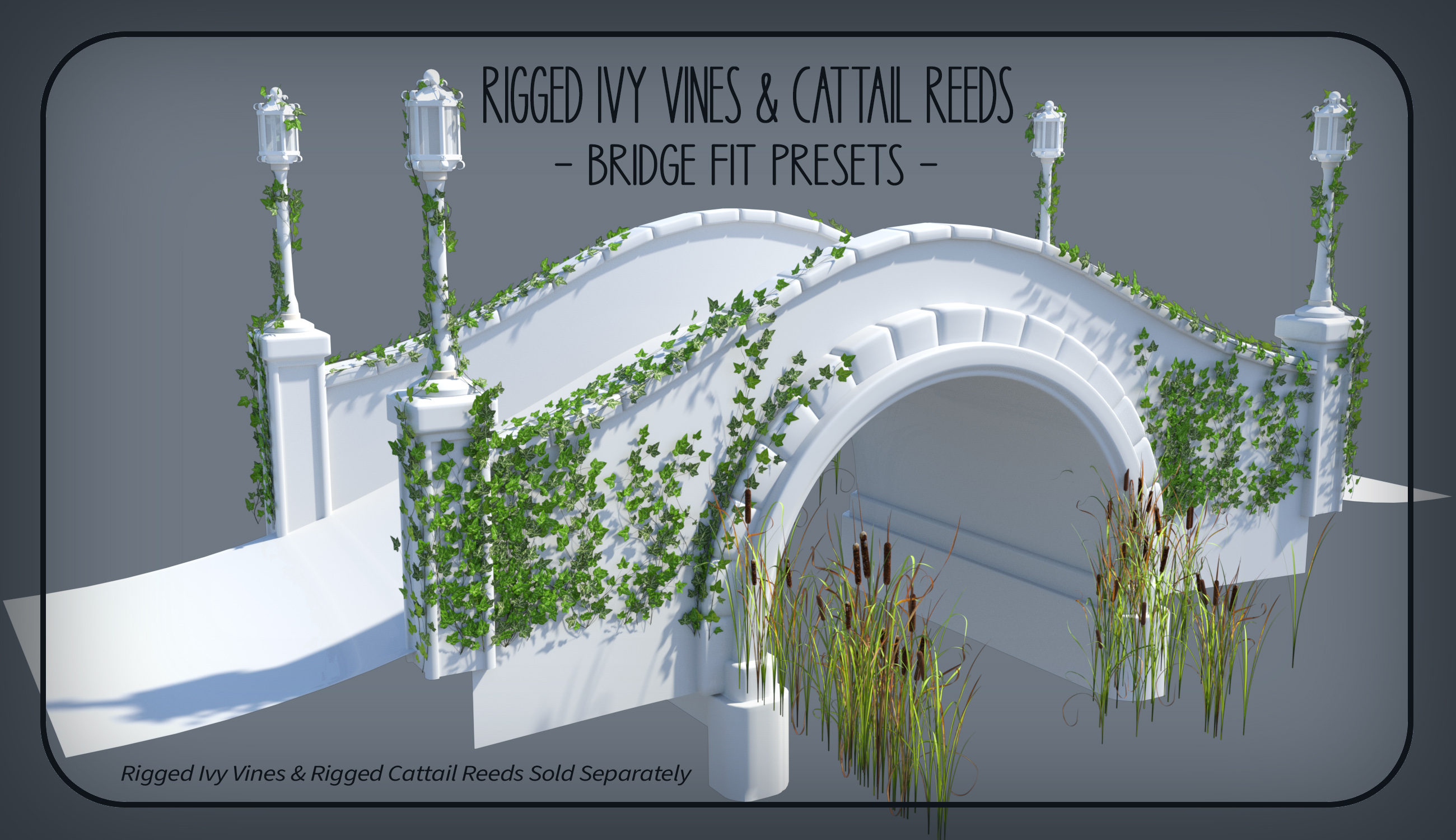 Medieval Village Bridge | Daz 3D