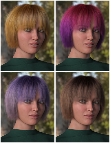2021-16 Hair Texture Expansion | Daz 3D