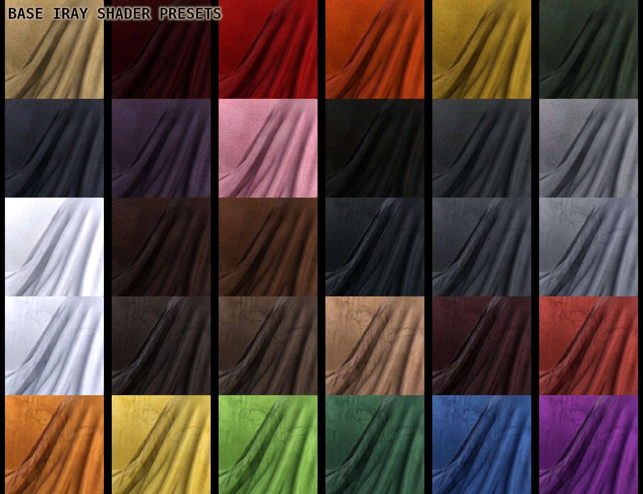 FSL Darkly Worn and Torn Shaders for Iray | Daz 3D