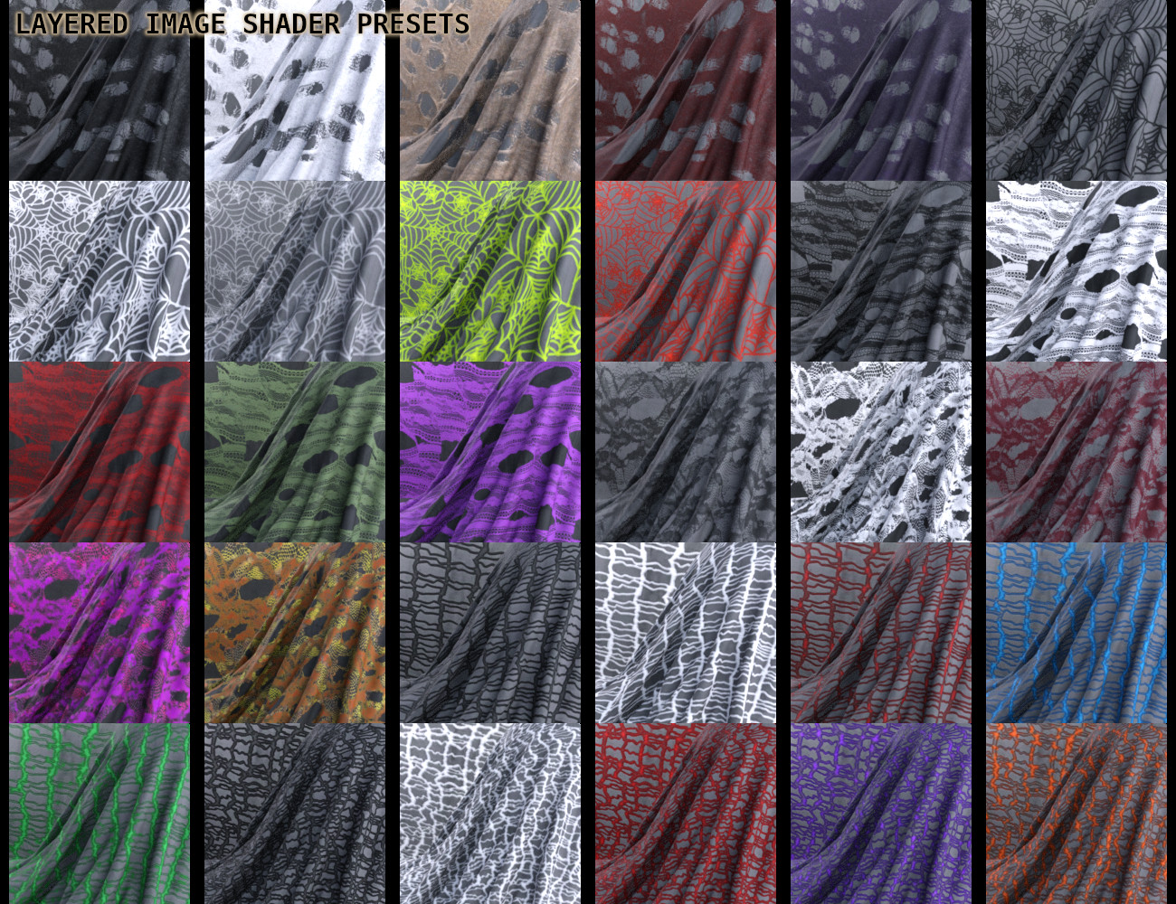 FSL Darkly Worn and Torn Shaders for Iray | Daz 3D