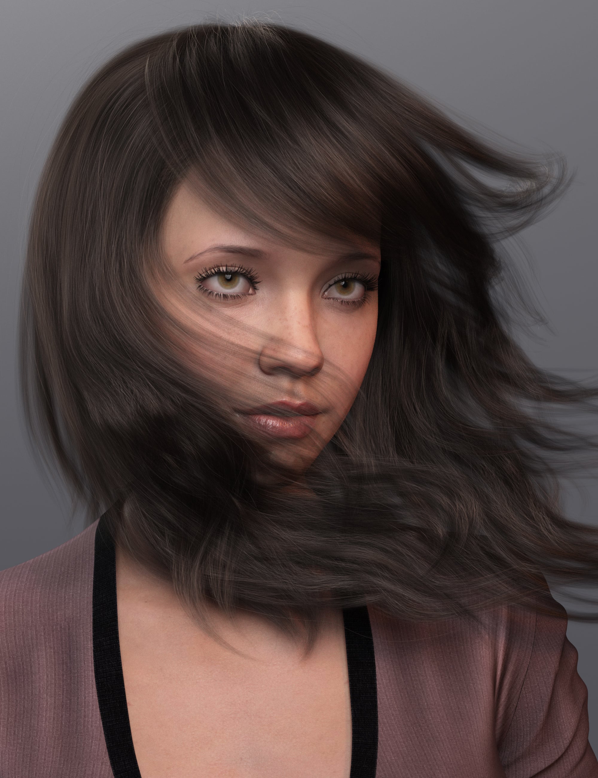 2021-17 Hair for Genesis 8 and 8.1 Females | Daz 3D