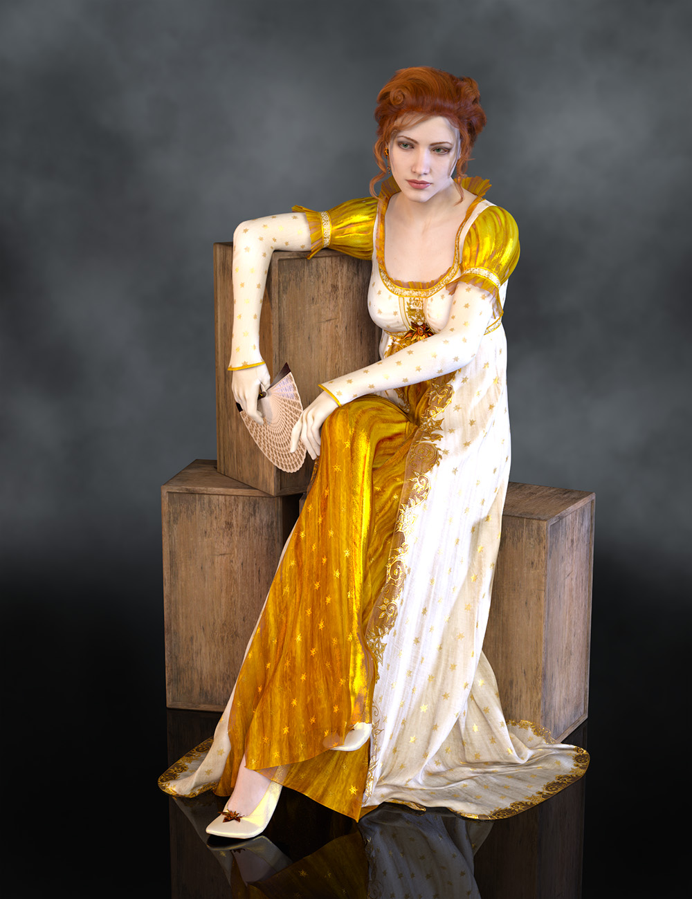 dForce Aurea Regina Outfit for Genesis 8.1 Female | Daz 3D