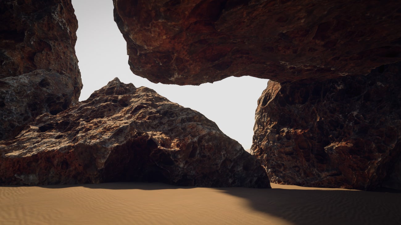 Desolate Desert Rocks | Daz 3D