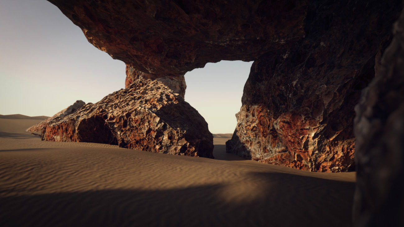 Desolate Desert Rocks | Daz 3D