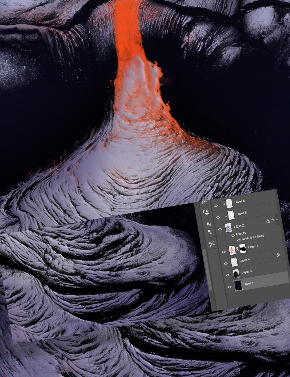 GNBD Volcano Creator Brushes | Daz 3D