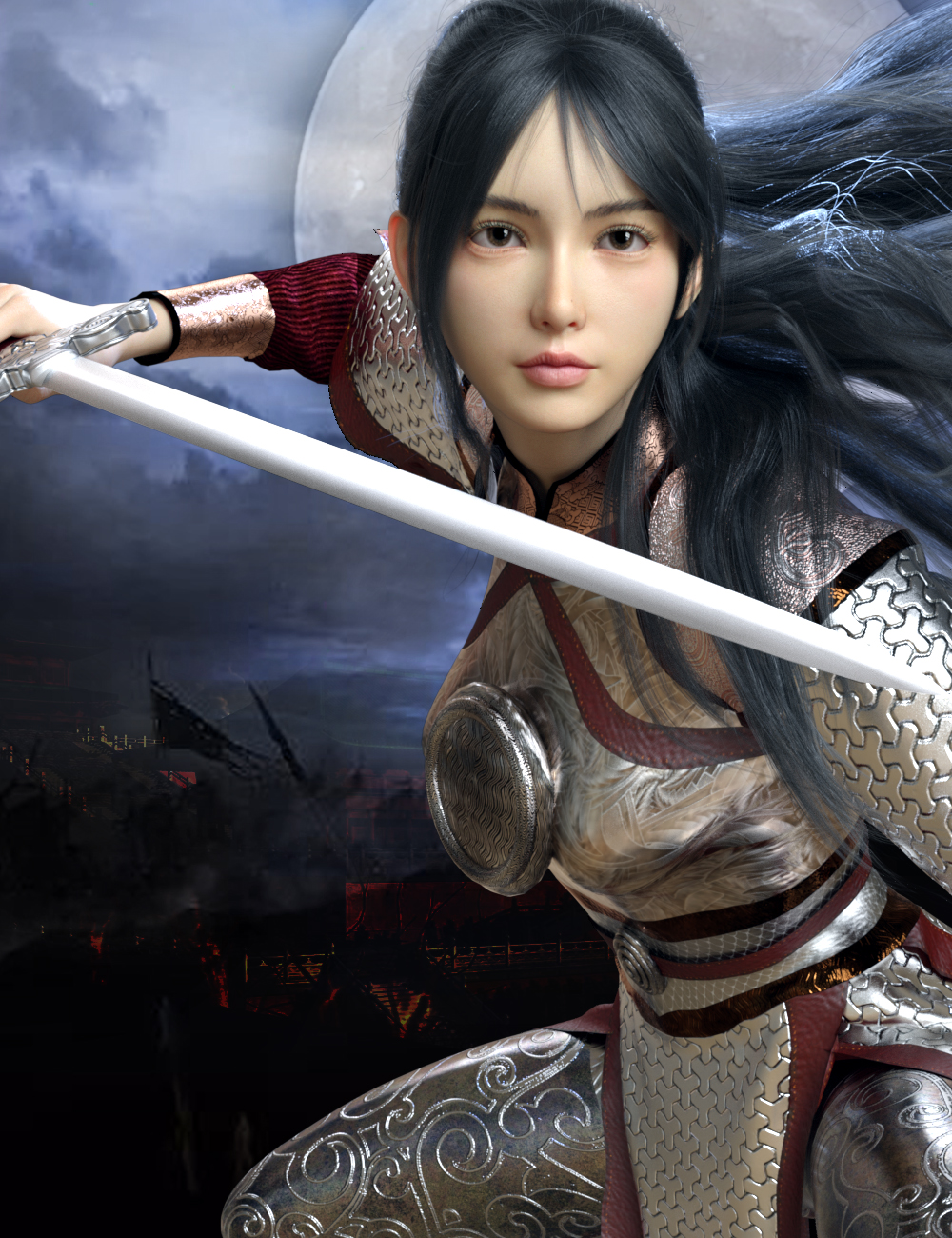 Vo Xiao Yuan HD for Genesis 8.1 Female | Daz 3D
