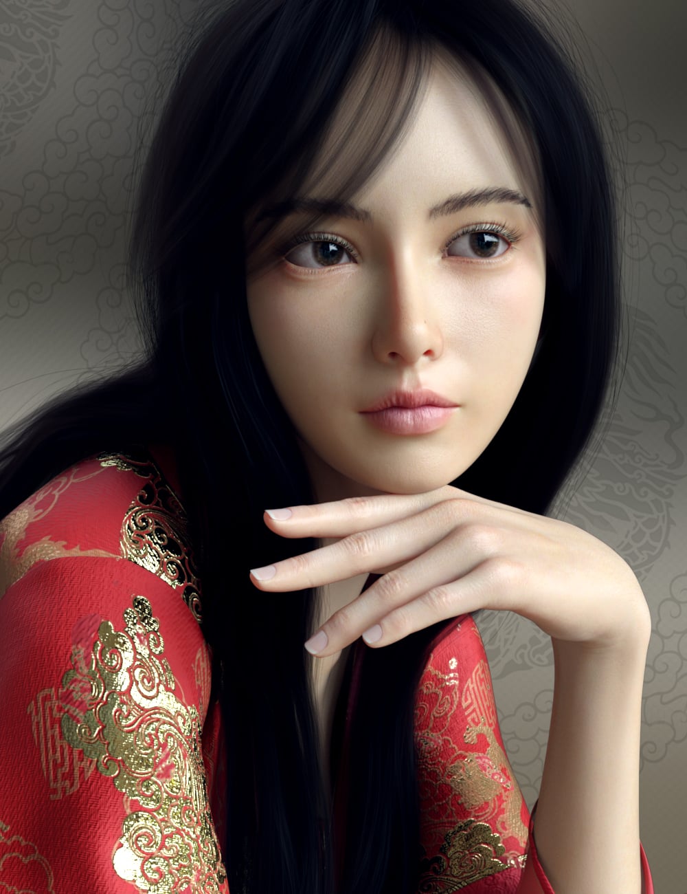 Vo Xiao Yuan HD for Genesis 8.1 Female | Daz 3D