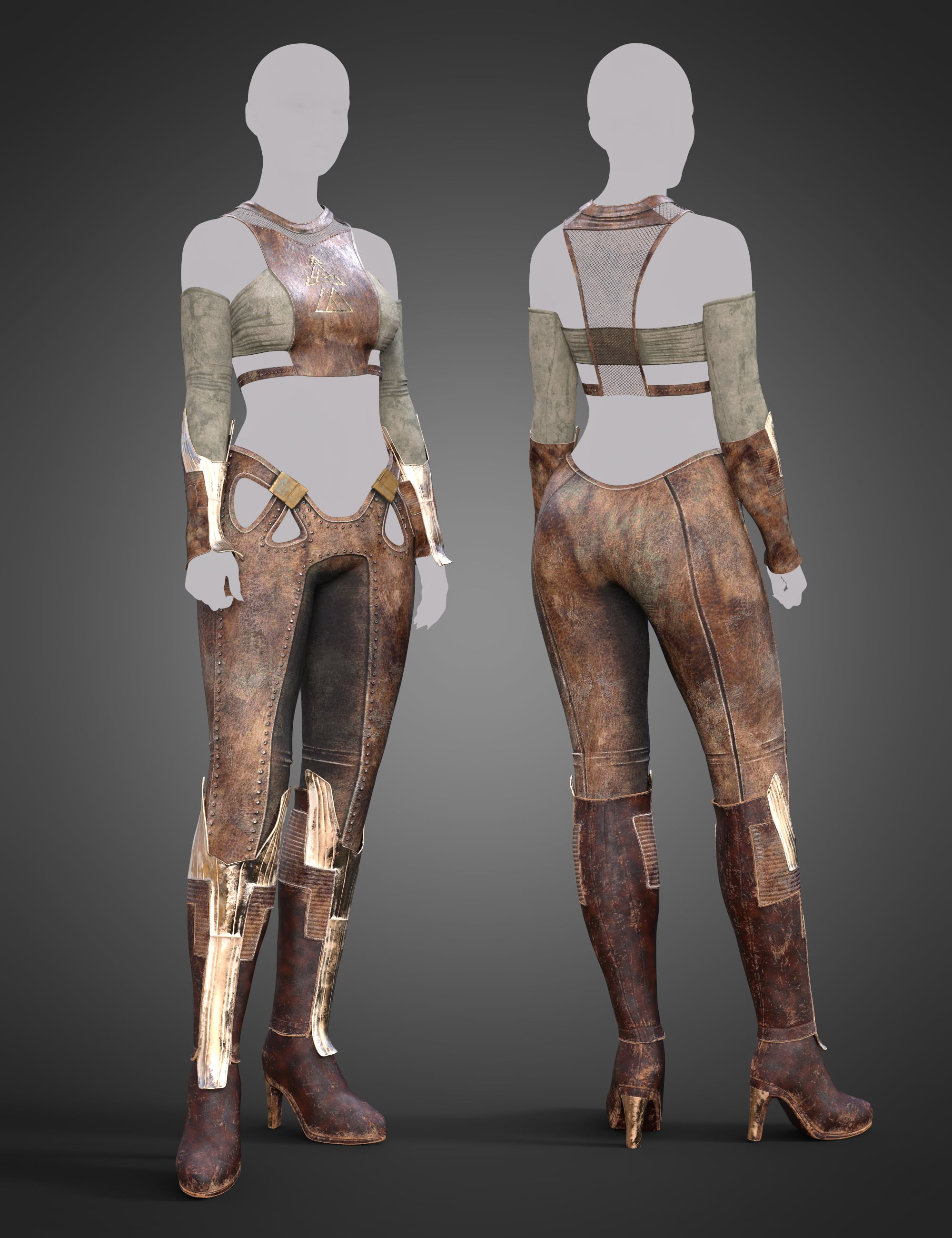 CosmoCitizen Sci-fi Outfit Textures | Daz 3D