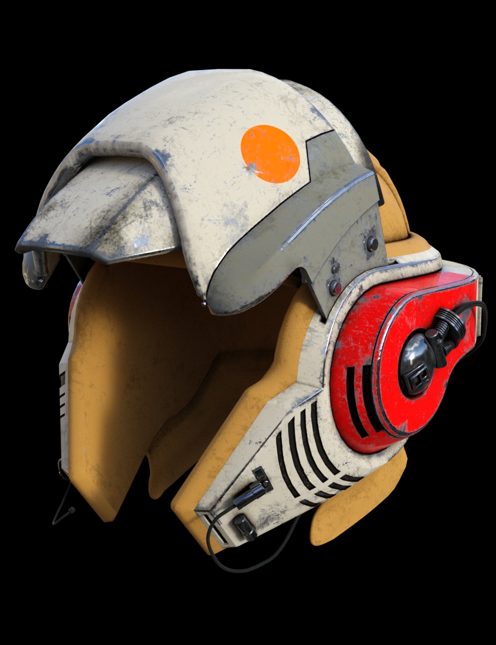 TALON V-Wing Pilot Helmet for Genesis 8 | Daz 3D