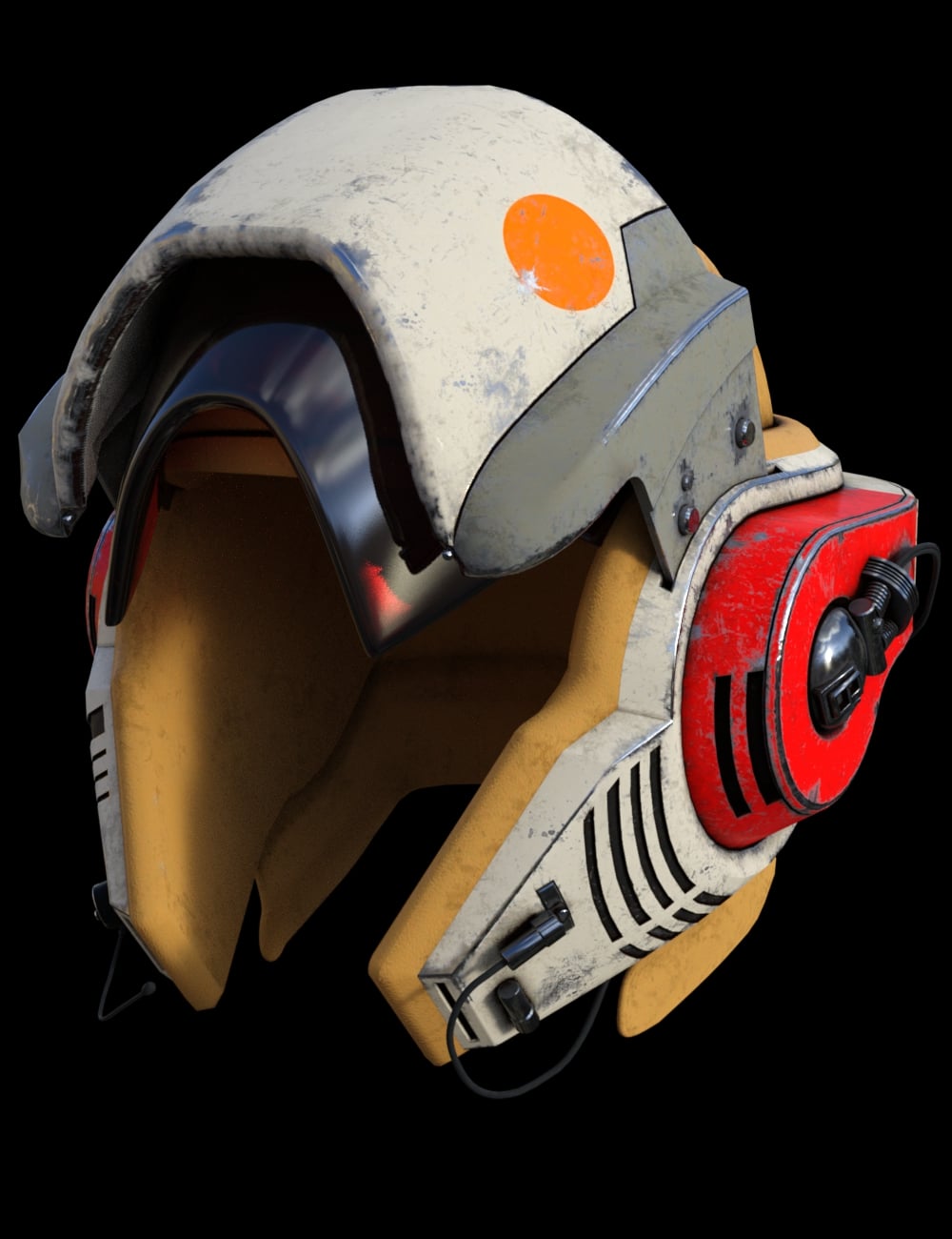 TALON V-Wing Pilot Helmet for Genesis 8 | Daz 3D