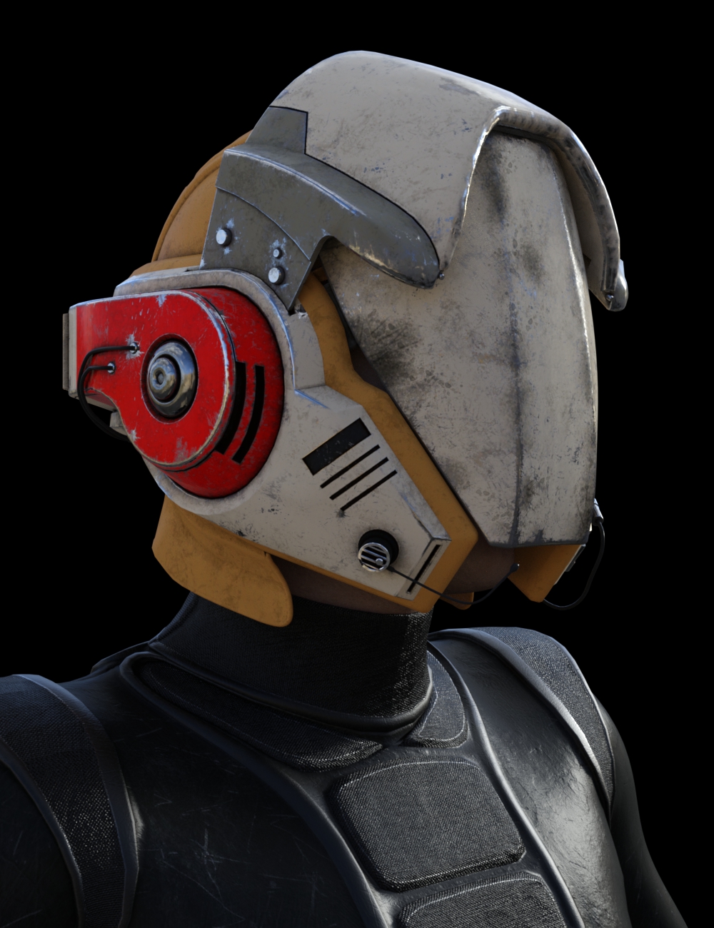 TALON V-Wing Pilot Helmet for Genesis 8 | Daz 3D