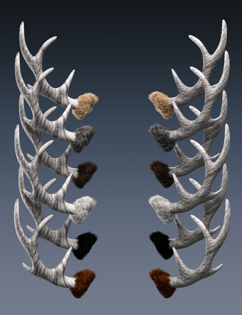 Antlers for Genesis 8 and 8.1 Males | Daz 3D