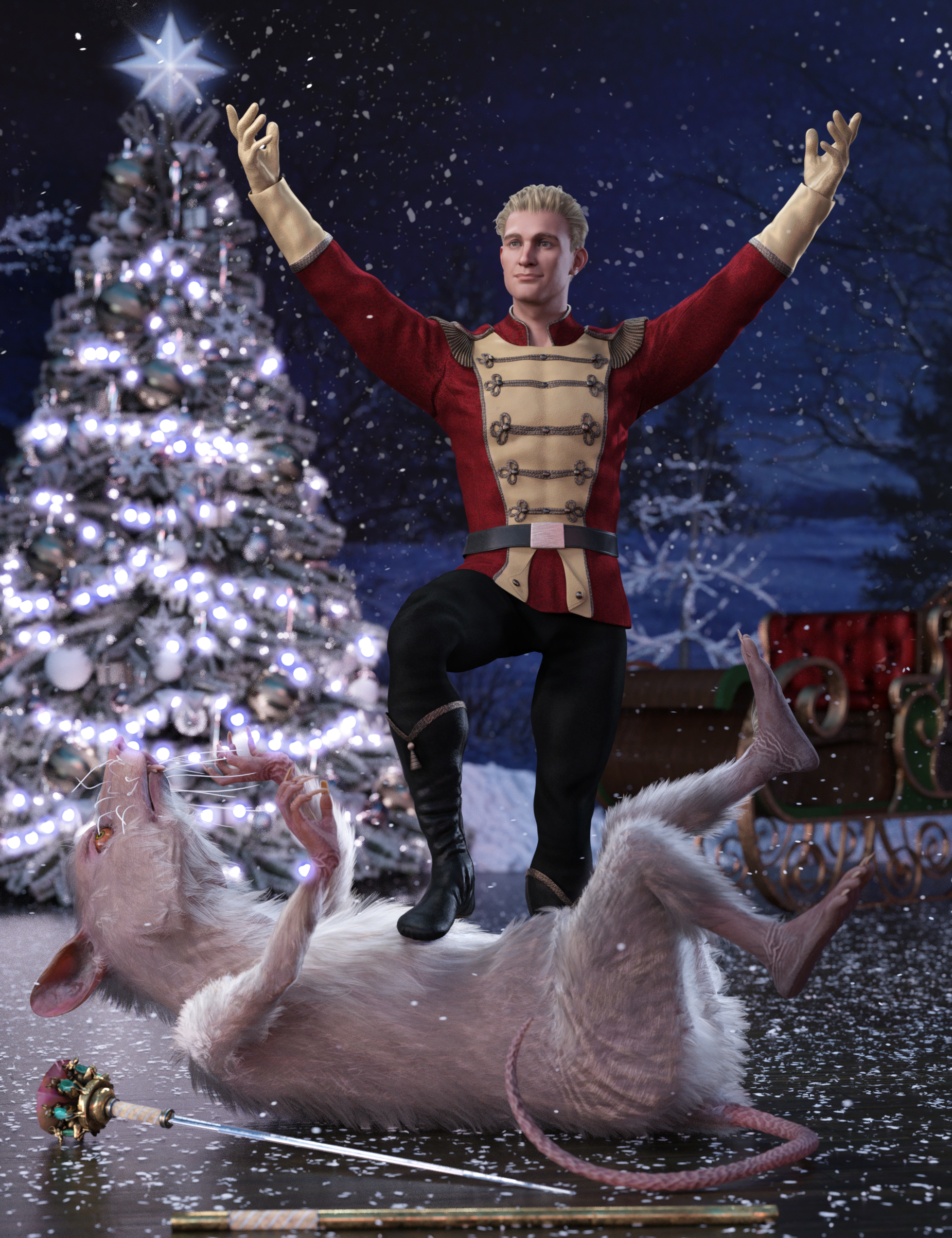 Hans 8.1 The Nutcracker Prince Bundle | Daz 3D