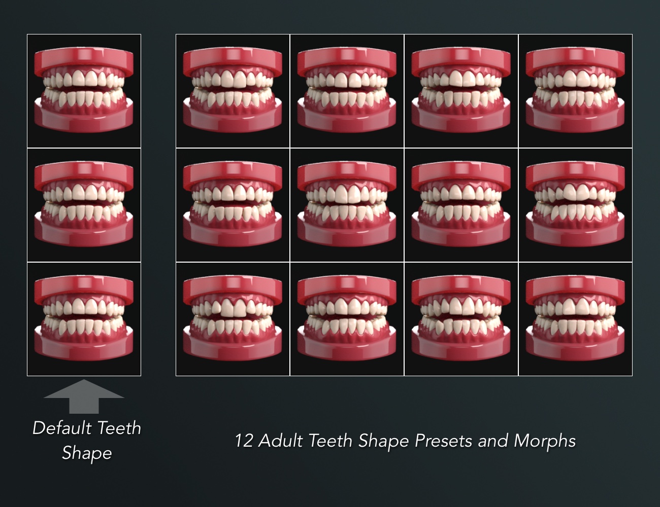 NG Build Your Own Smile for Genesis 8.1 Female | Daz 3D