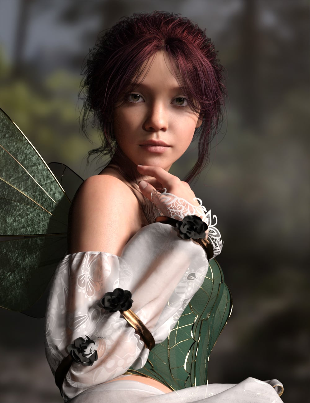 MRL Messy Hair Bundle | Daz 3D