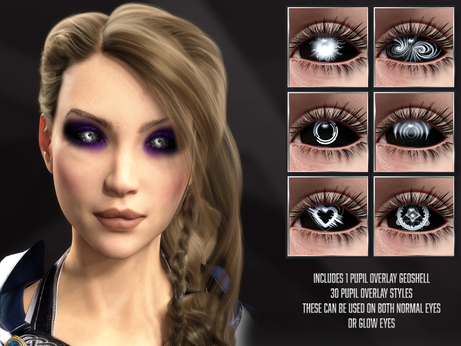 Twizted Fantasy Eyes for Genesis 8.1 Female | Daz 3D