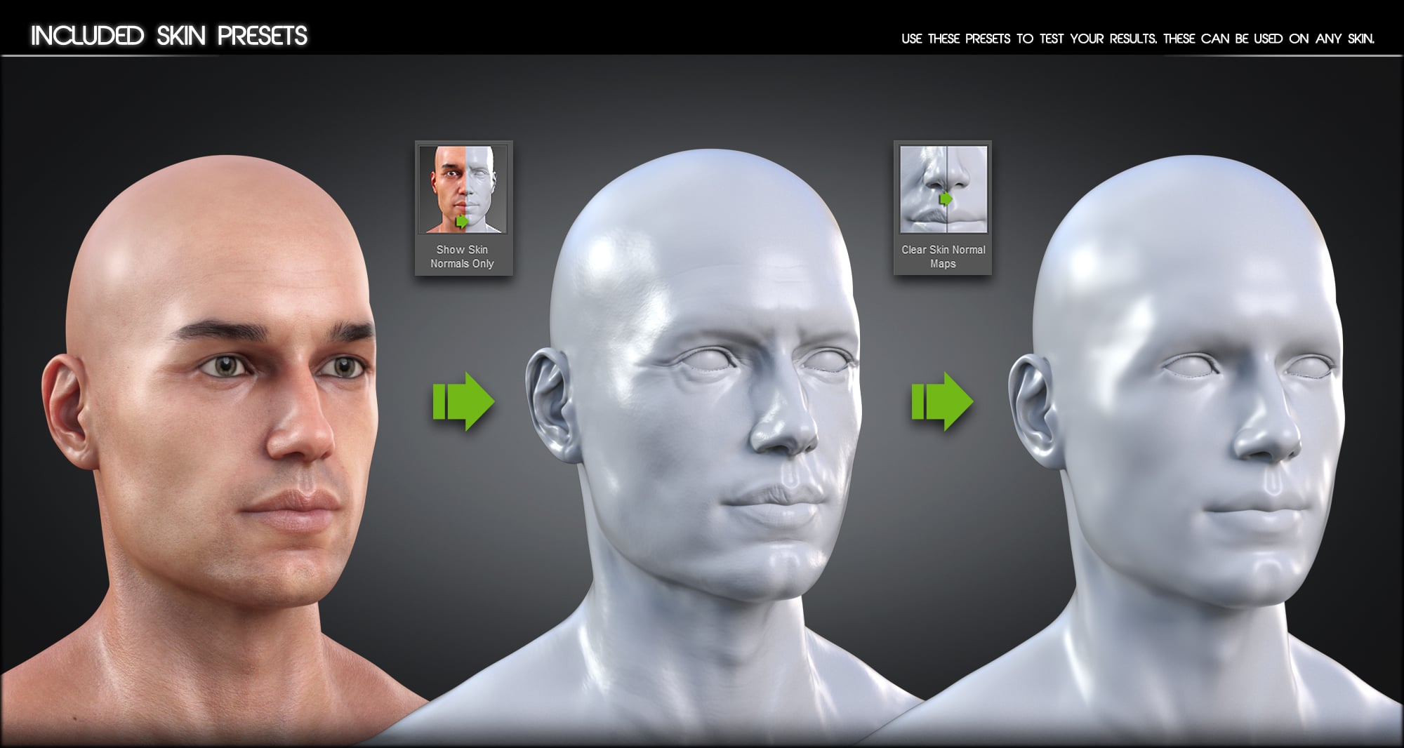 Normal Map Fusion for Genesis 3, 8, and 8.1 | Daz 3D