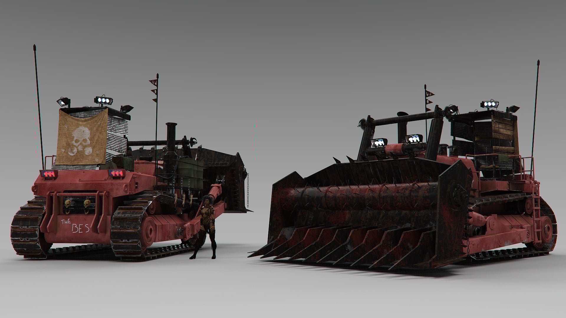 Bulldozer The Beast | Daz 3D