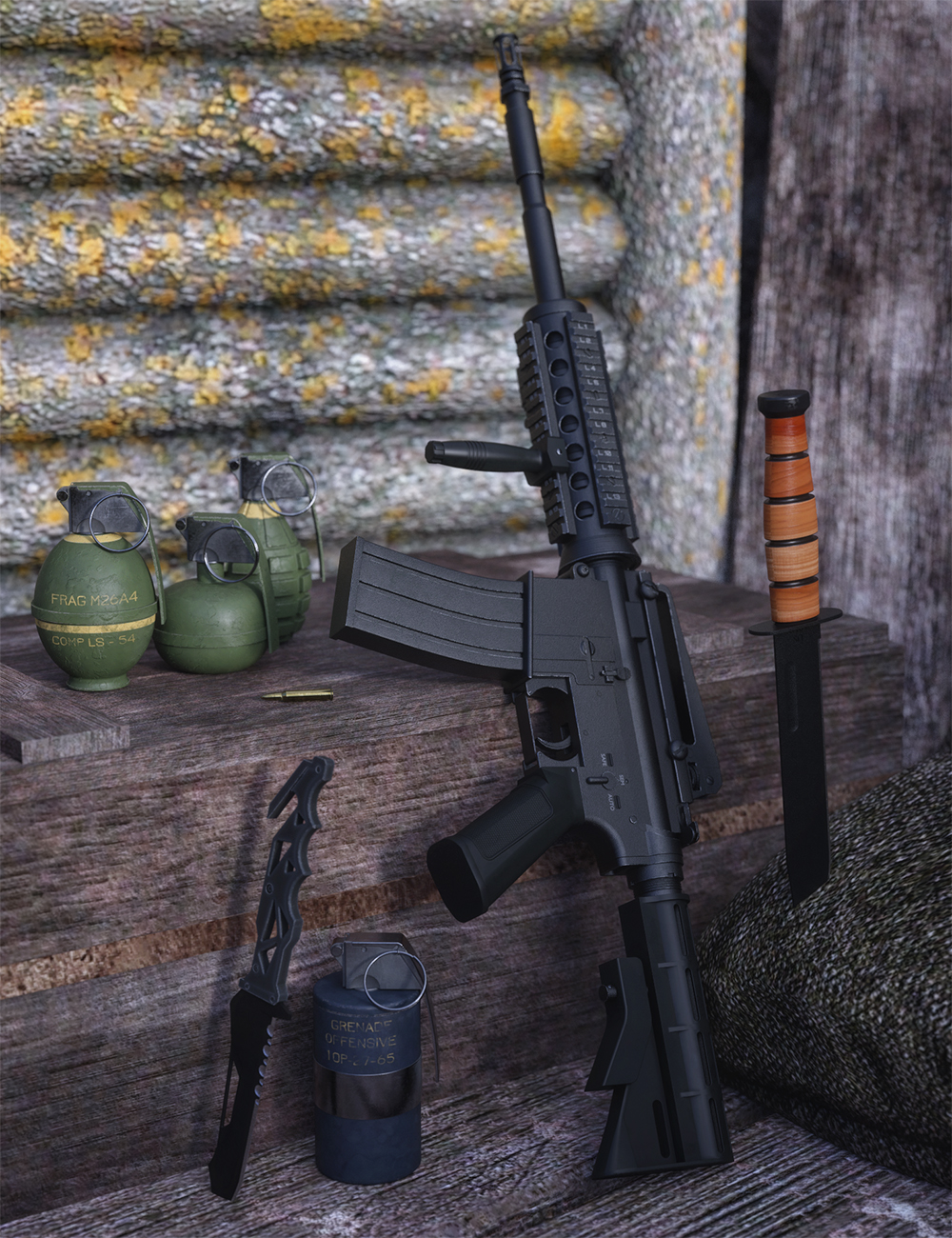 Infantry Essentials Bundle | Daz 3D