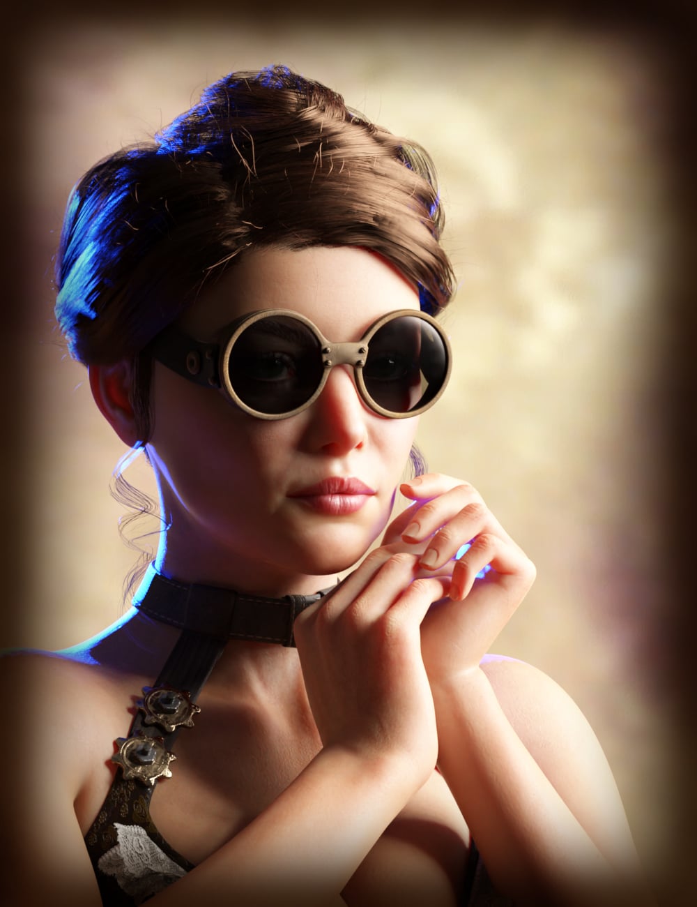 Steamy Hats and Glasses Bundle for Genesis 8 | Daz 3D