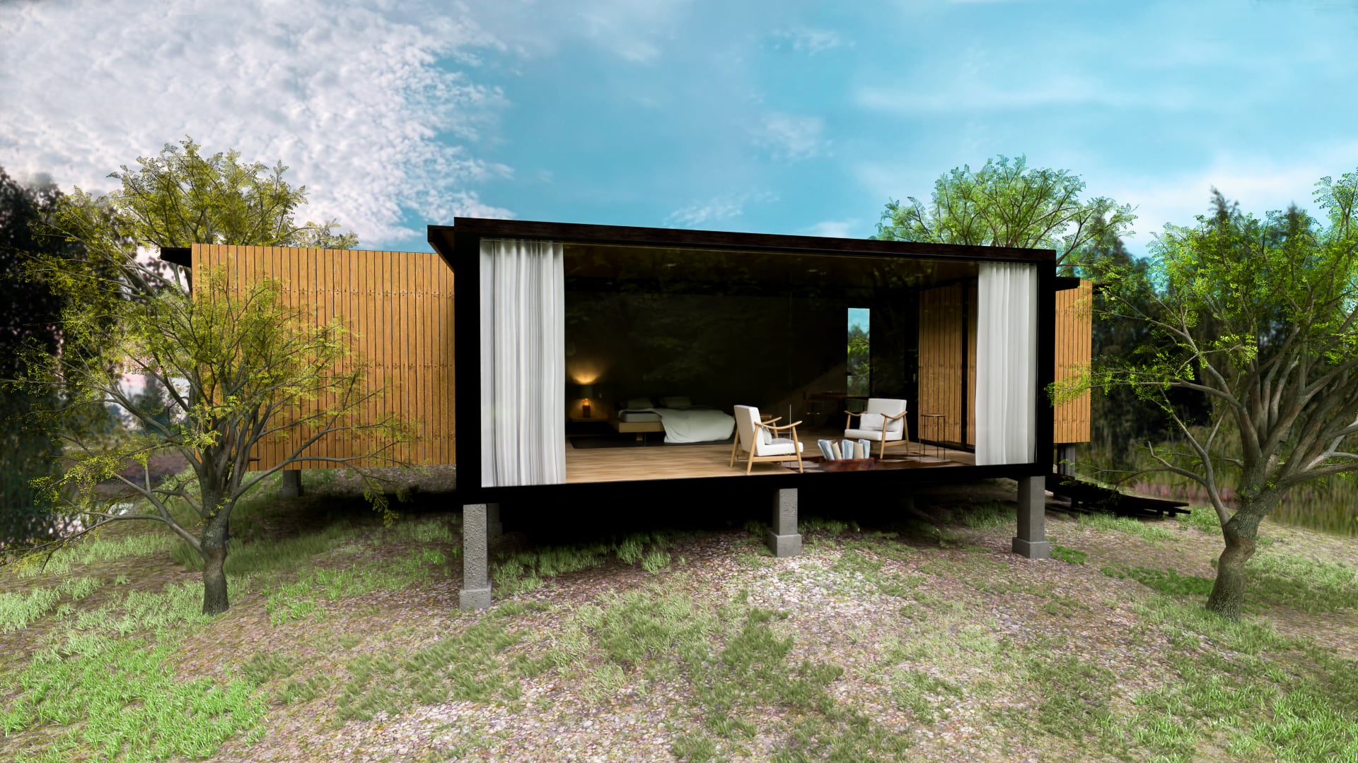 Ponderosa Cabin | Daz 3D