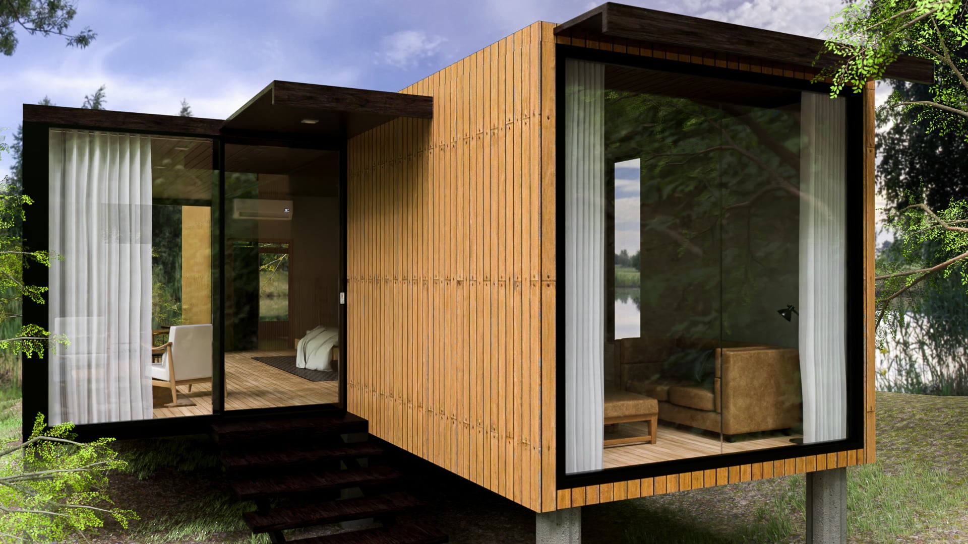 Ponderosa Cabin | Daz 3D