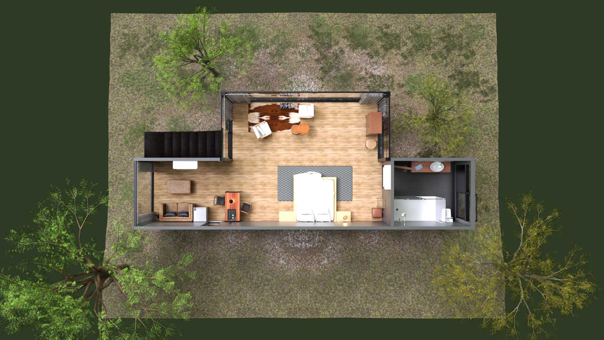Ponderosa Cabin | Daz 3D