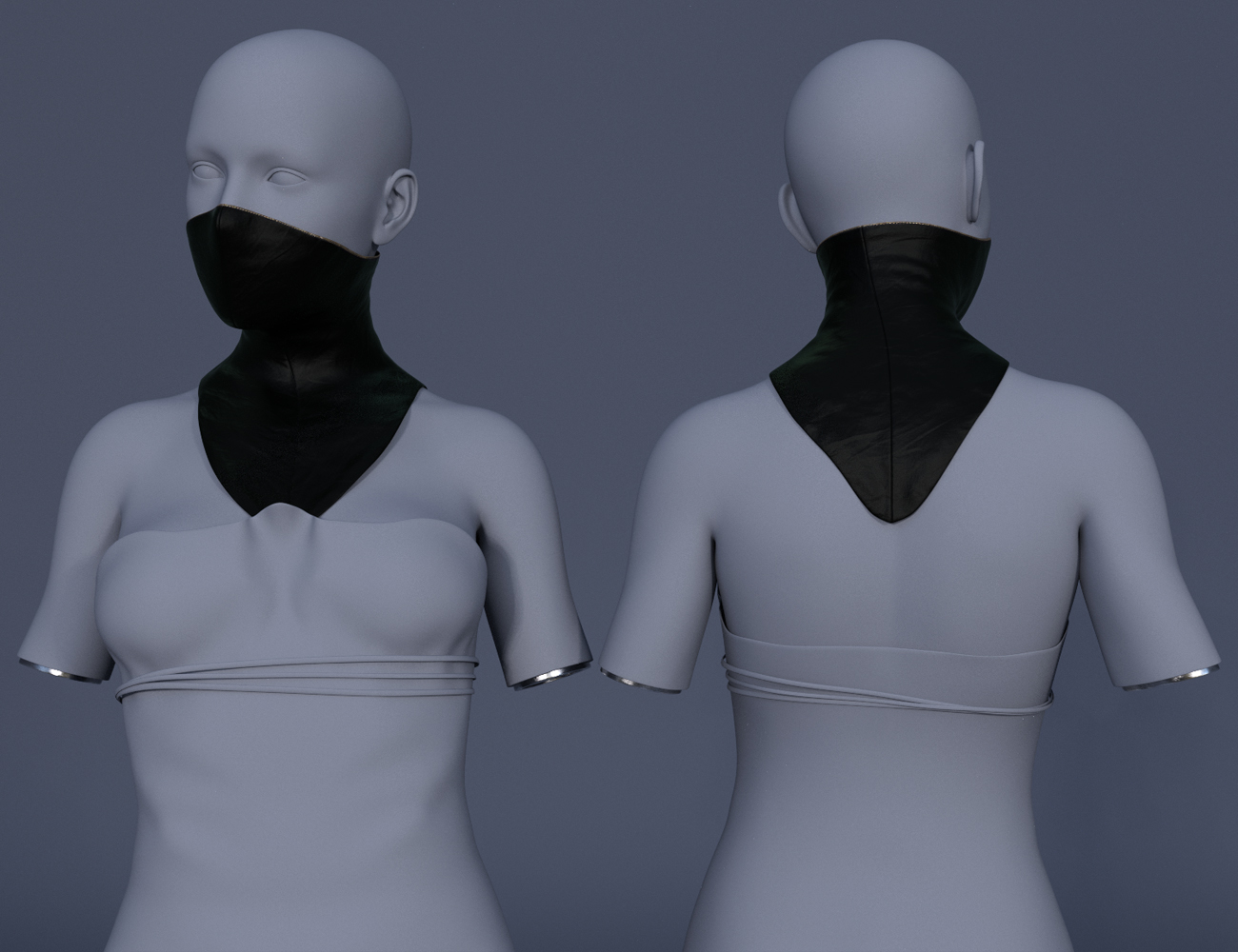 Oni Shadow Mask for Genesis 8 and 8.1 Females | Daz 3D